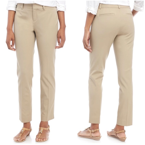 crown & ivy | Pants & Jumpsuits | Crown Ivy Cary Bistretch Front Fly ...